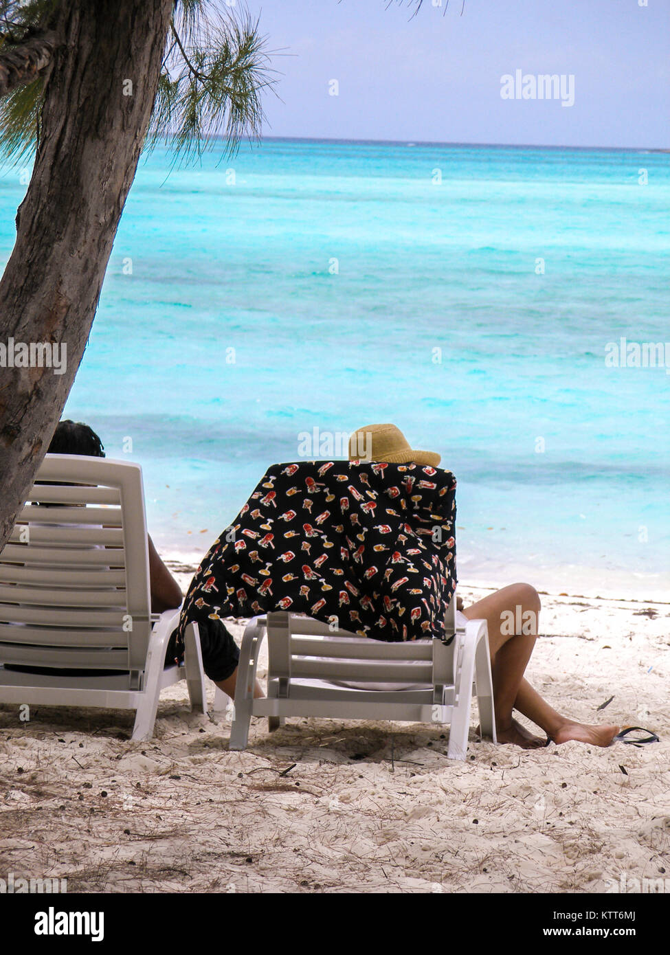 Caribbean Paradise Beach and Sky Stock Photo - Alamy