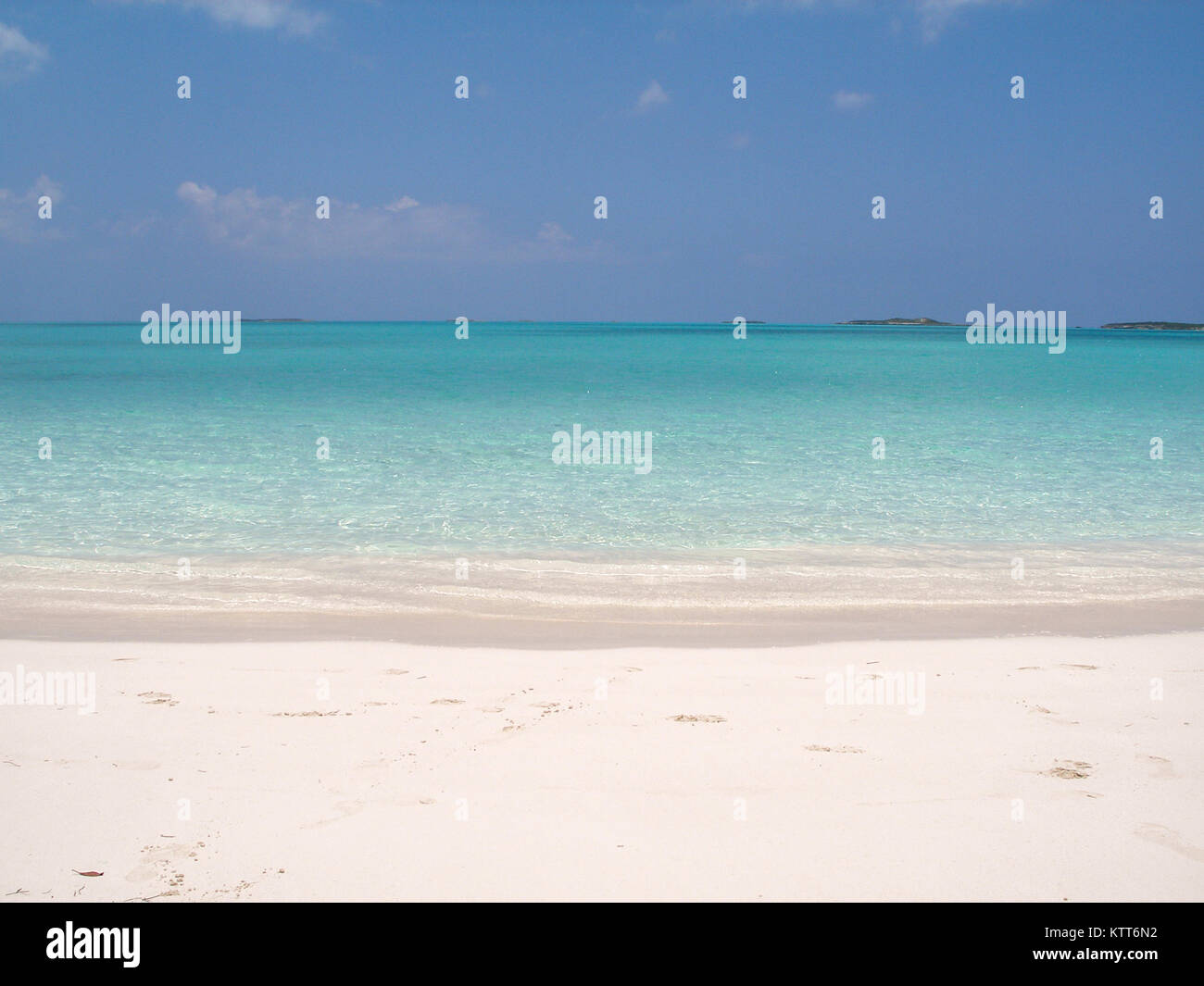 Caribbean Paradise Beach and Sky Stock Photo - Alamy