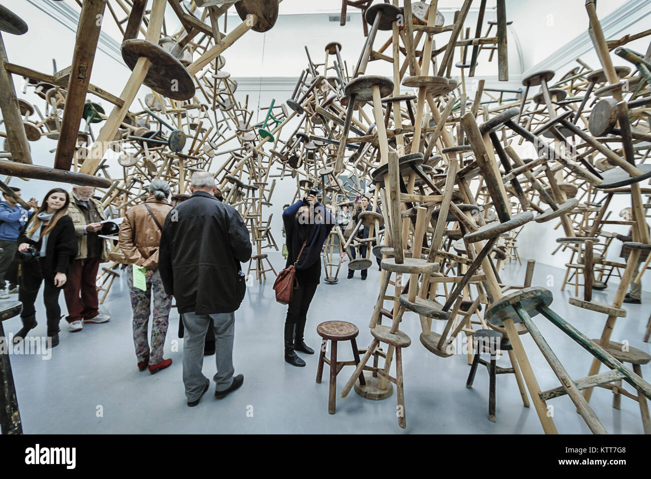 Bang, Ai Wei Wei. Germany Pavilion. Venice Biennale, 2013 Stock Photo - Alamy