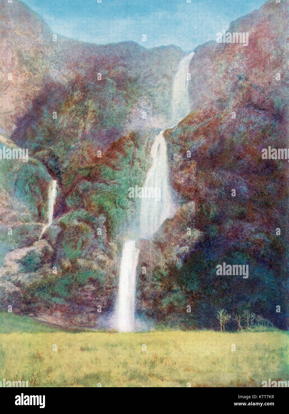 Sutherland falls new zealand hi-res stock photography and images - Alamy