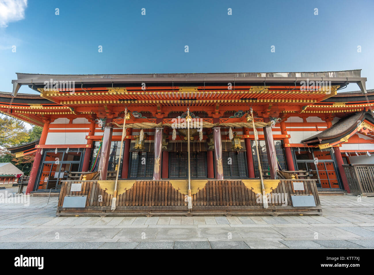 Kyoto, Japan. Honden (Main Hall) Japan important cultural property ...