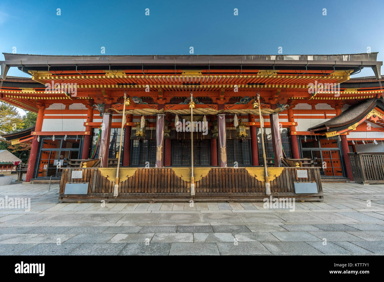 Kyoto, Japan. Honden (Main Hall) Japan important cultural property ...