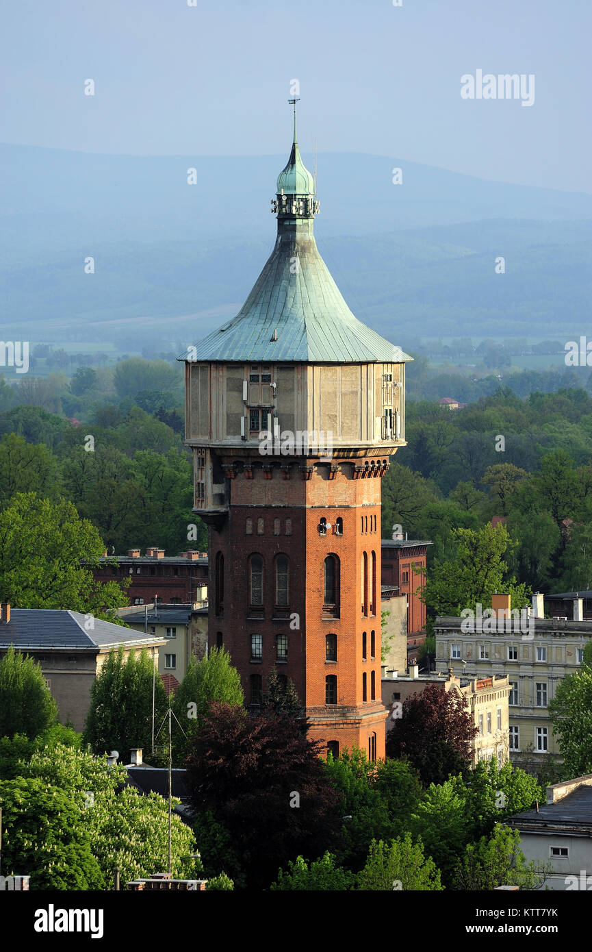 Swidnica, lower silesia, dolnyslask, spring, landscape, old, town ...