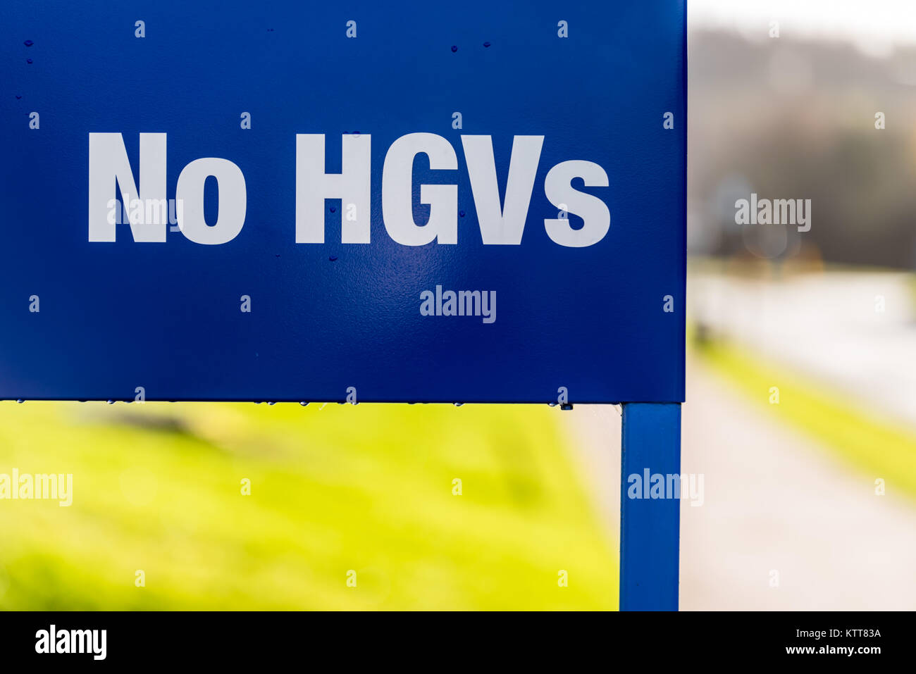 No hgv sign hi-res stock photography and images - Alamy