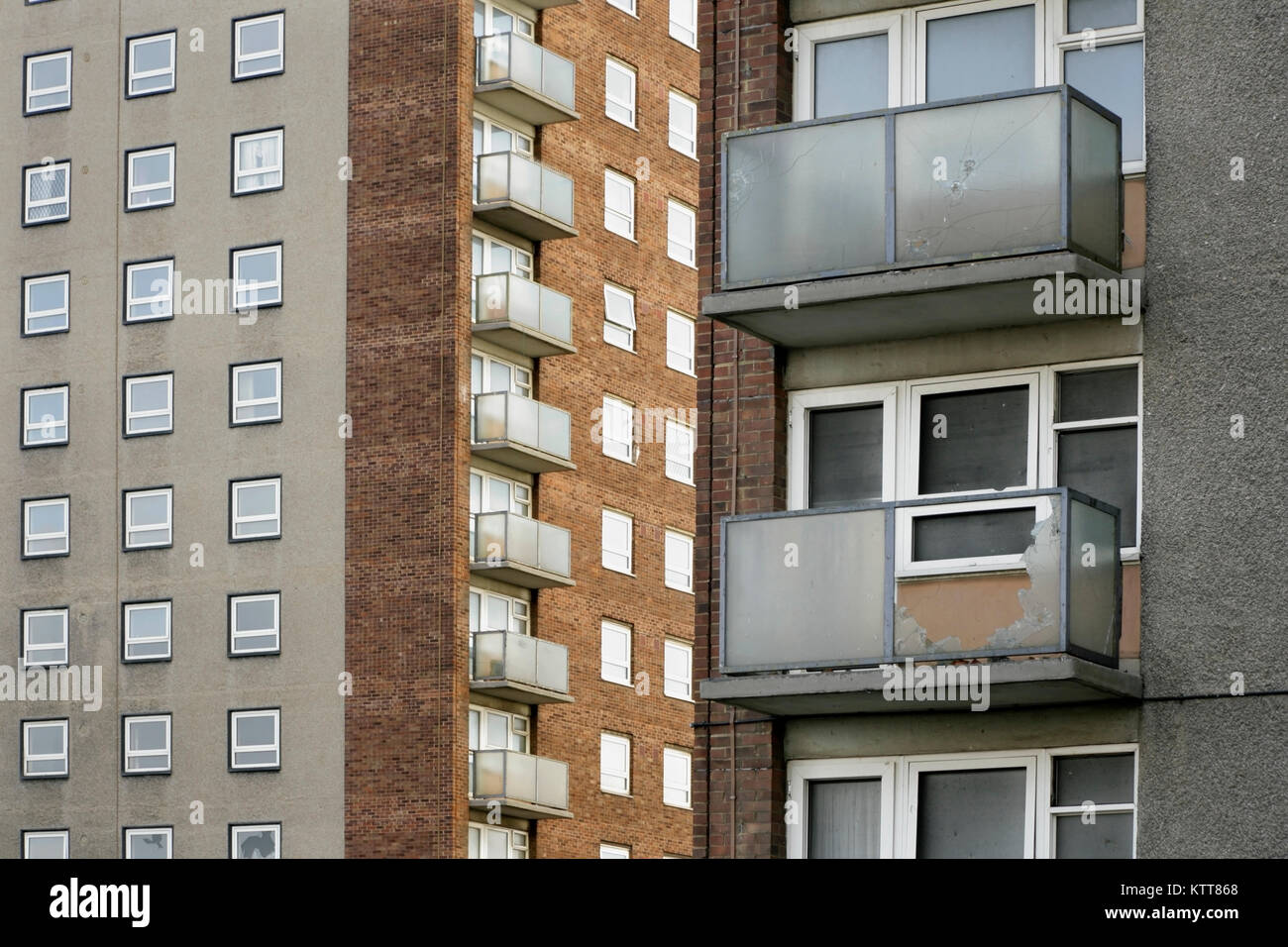 East Marsh high rise council flats, Grimsby, UK Stock Photo - Alamy