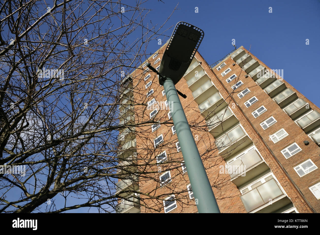 East Marsh high rise council flats, Grimsby, UK Stock Photo - Alamy