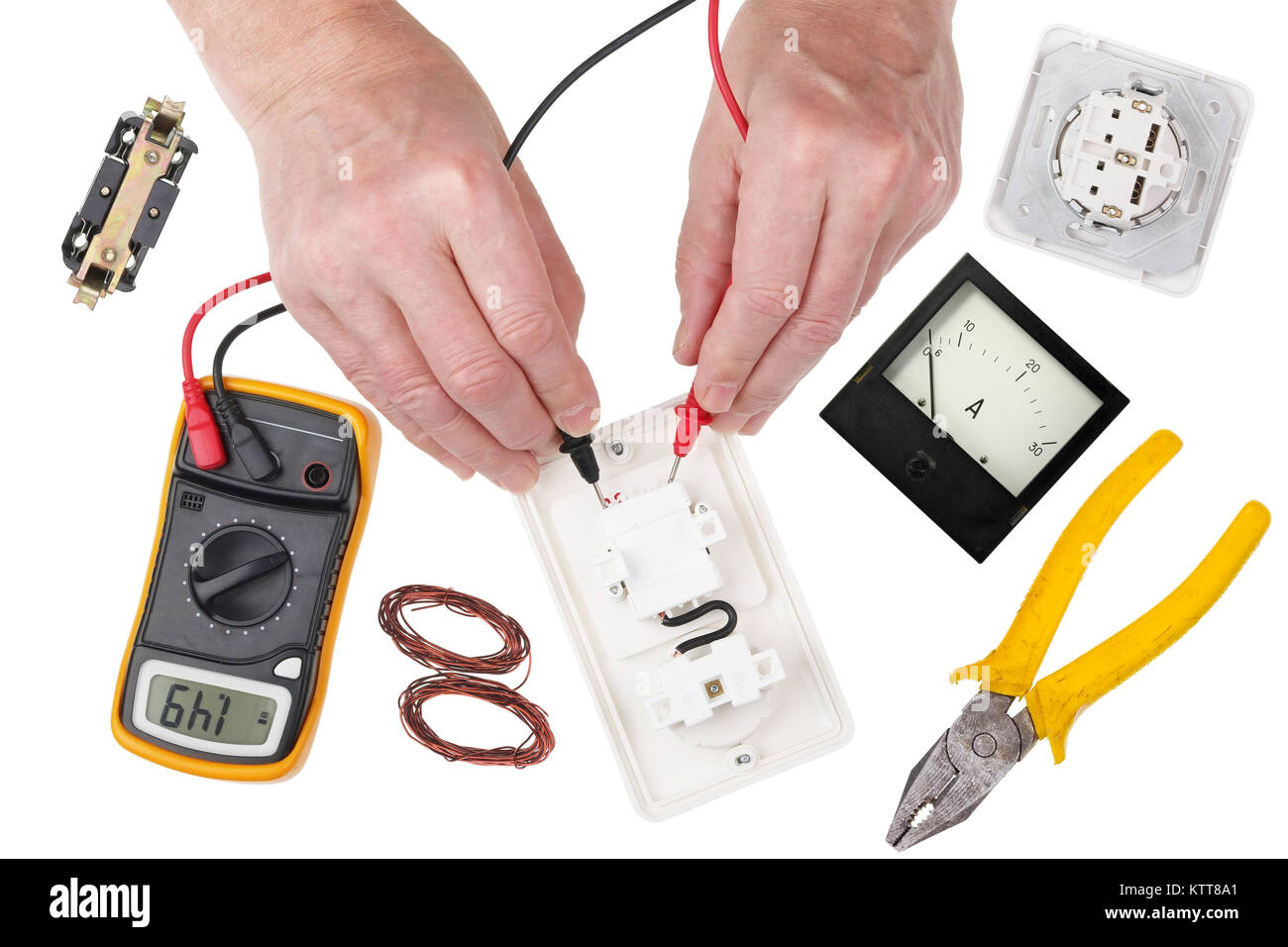 Electric multimeter hi-res stock photography and images - Alamy