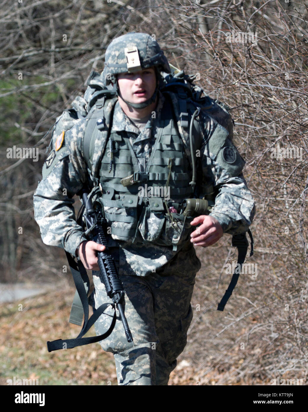 New York Army National Guard Sgt. Mitchell Stogel, an infantryman ...