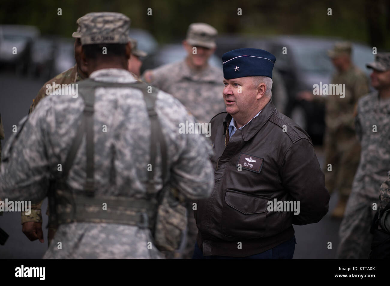 Brigadier General Michael L. Cunniff, the New Jersey Adjutant General ...