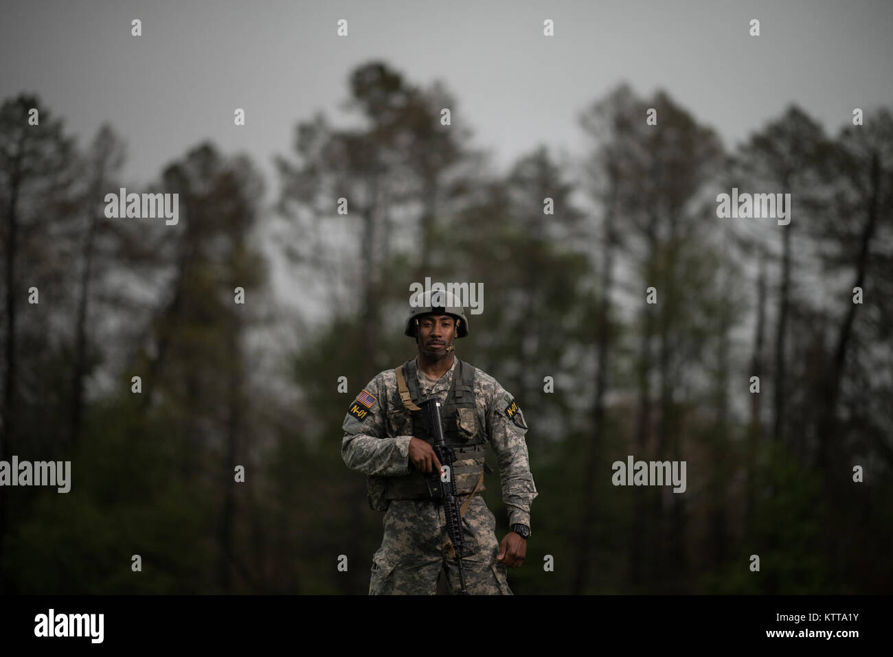 New Jersey Army National Guard Sergeant Daniel Beachum poses for a ...