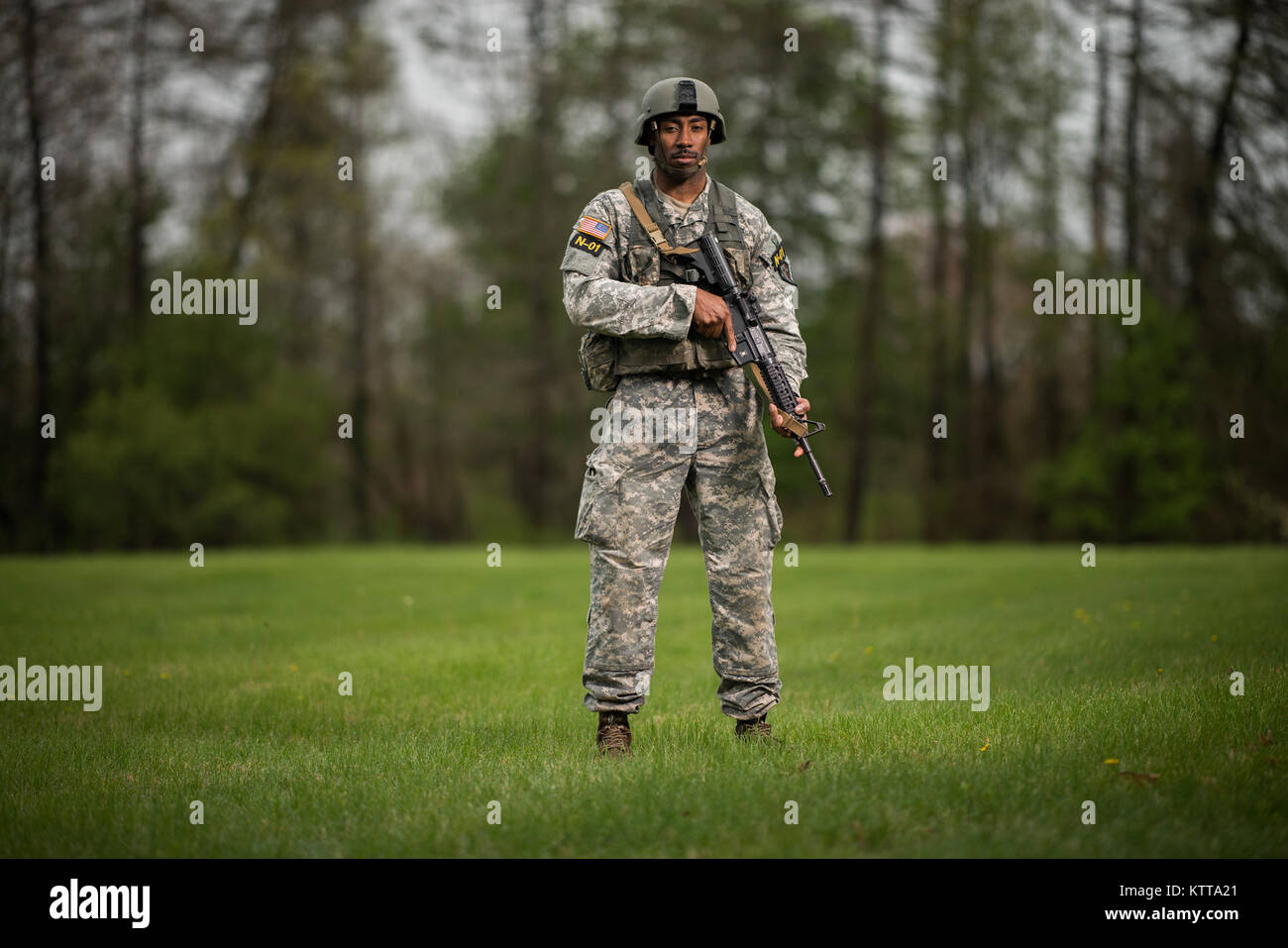 New Jersey Army National Guard Sergeant Daniel Beachum poses for a ...