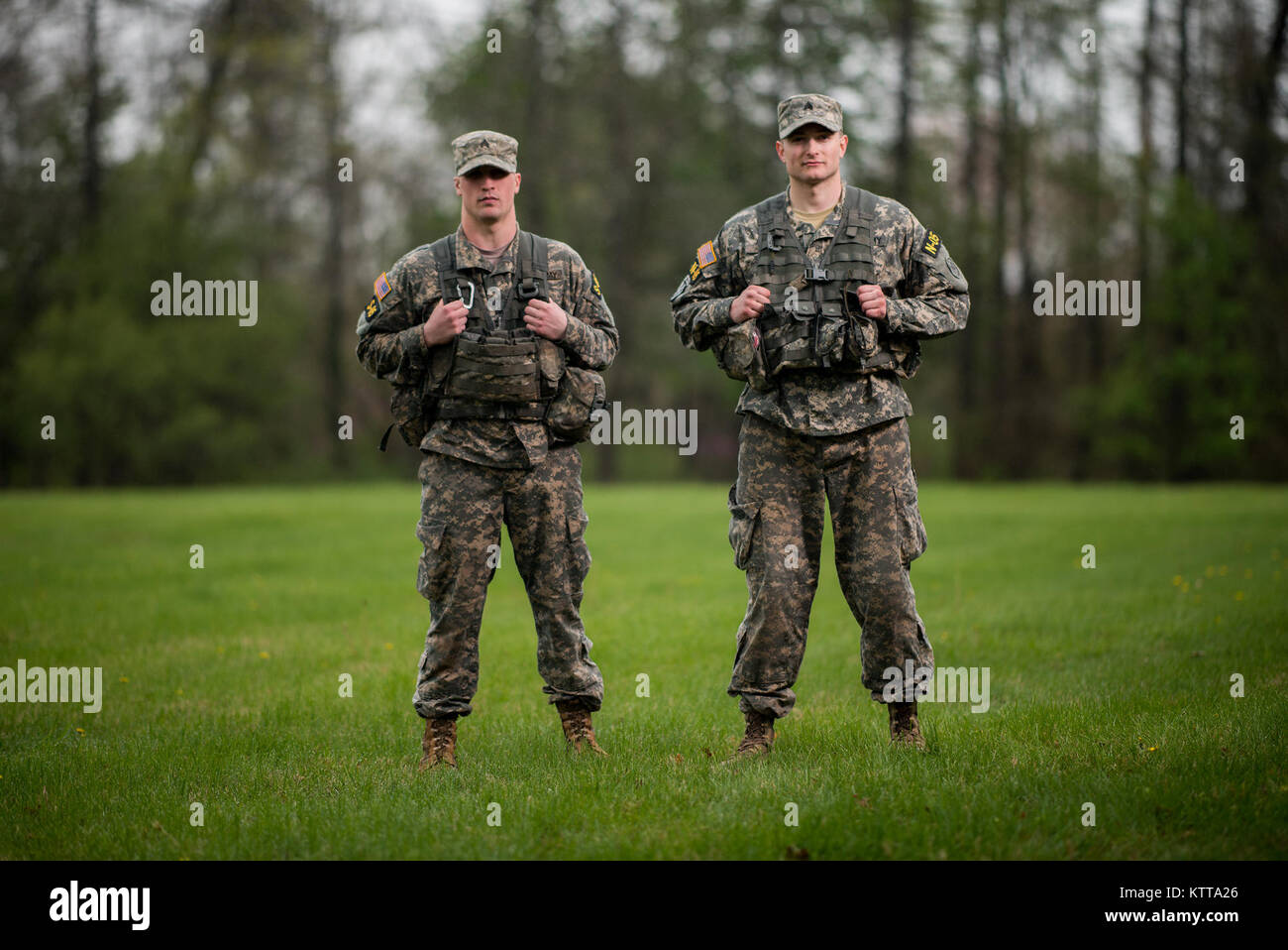 New York Army National Guard Sergeant Mitchell Stogel and Staff Sgt ...