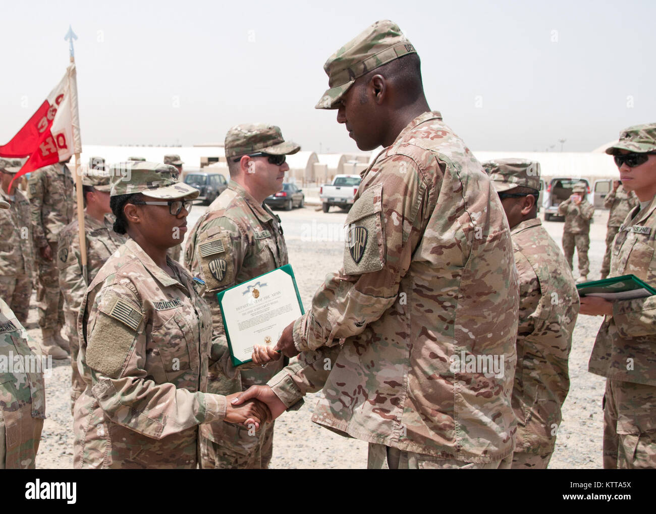 Sgt. Shaunte Augustine, a Brooklyn resident, is awarded the Army ...