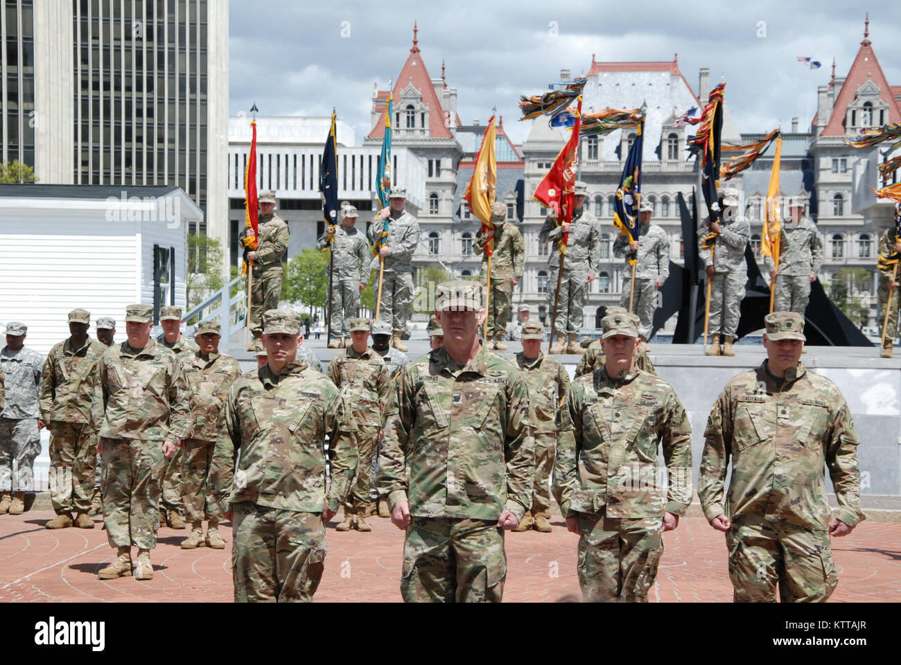 Soldiers of the New York Army National Guard's 42nd Infantry Division ...