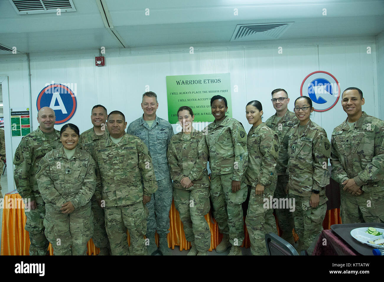 Maj. Gen. Anthony German, the Adjutant General and State Command Sgt ...