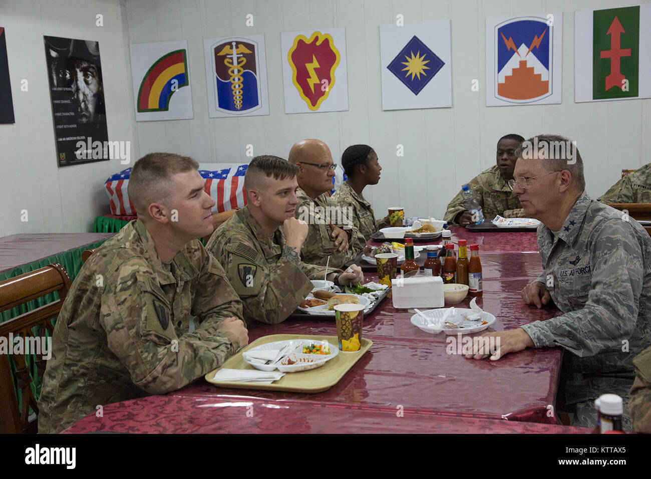 Maj. Gen. Anthony German, the Adjutant General and State Command Sgt ...