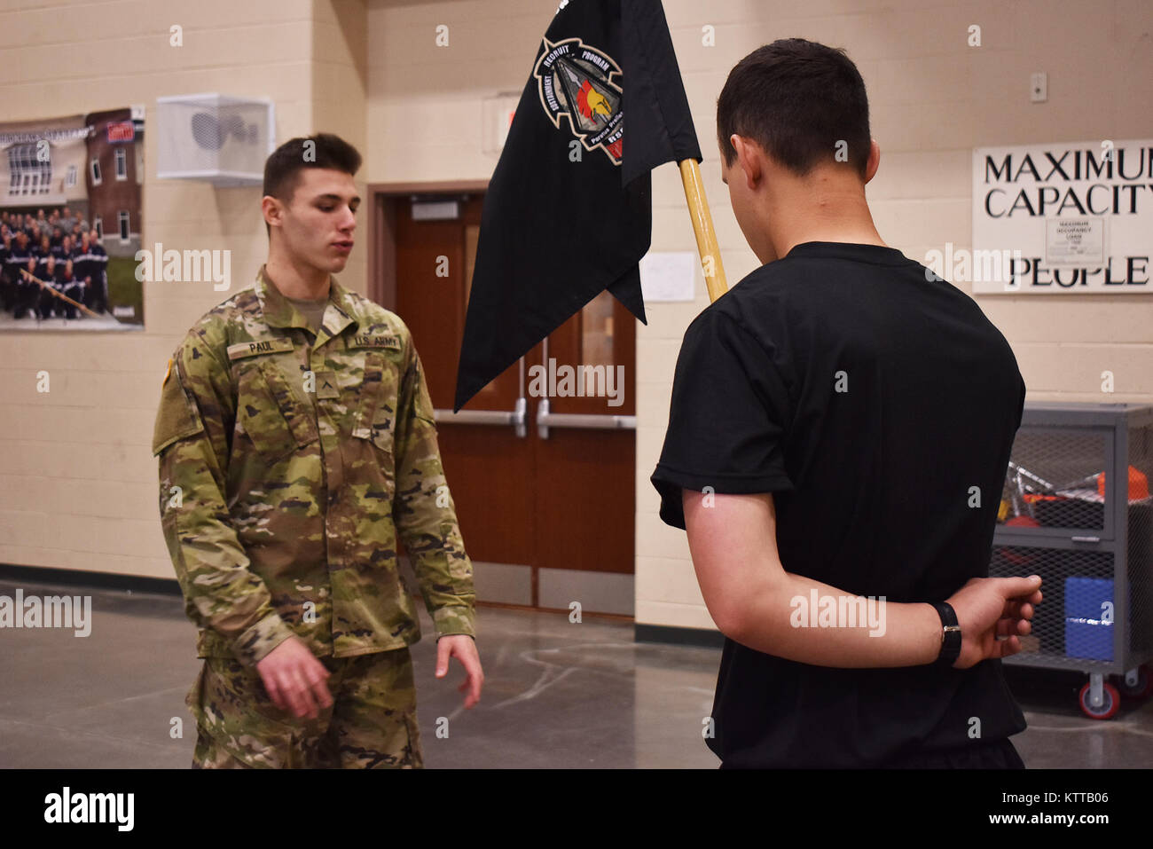 Battle handoff ceremony hi-res stock photography and images - Alamy