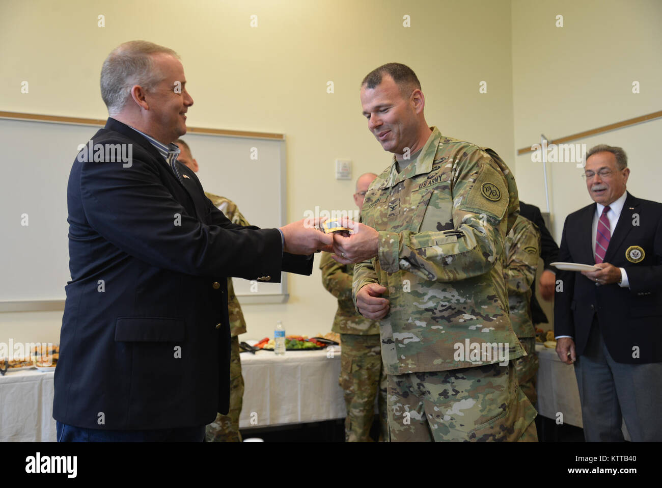 FORT DRUM, NY - New York Army National Guard Col. Christopher Cronin ...