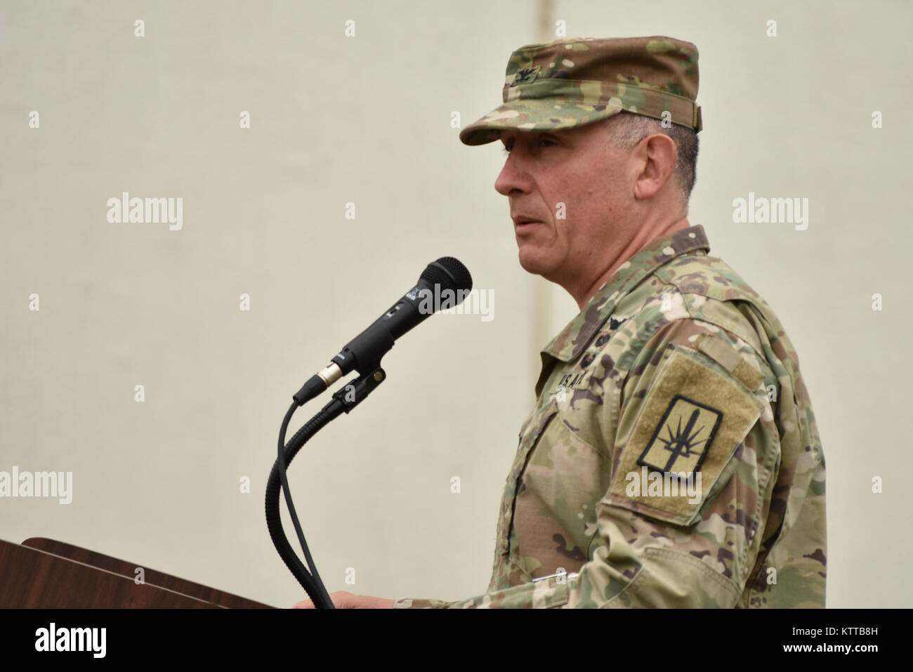 U.S. Army National Guard Soldiers, Col. Richard Goldenberg from Joint ...