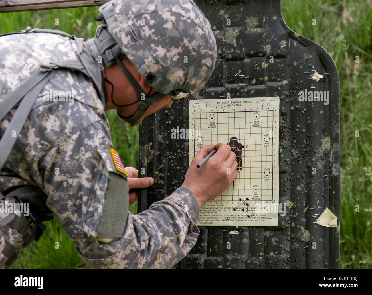 U.S. Army Spc. Alexander Markaron, with the 4th Finance Detachment, New ...