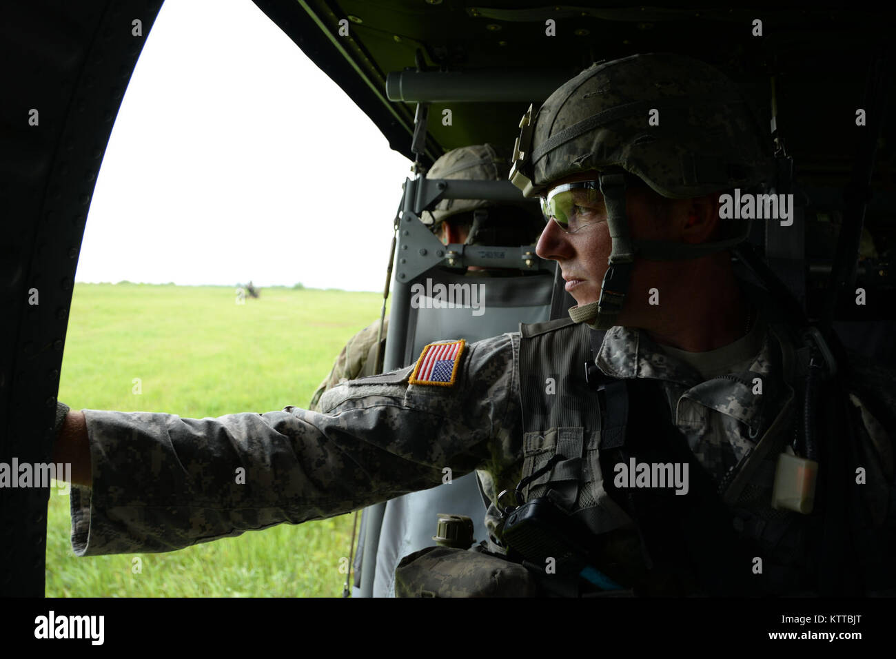 U.S. Army National Guard Soldier, Cpt. Eric Emerling from 1st Battalion ...