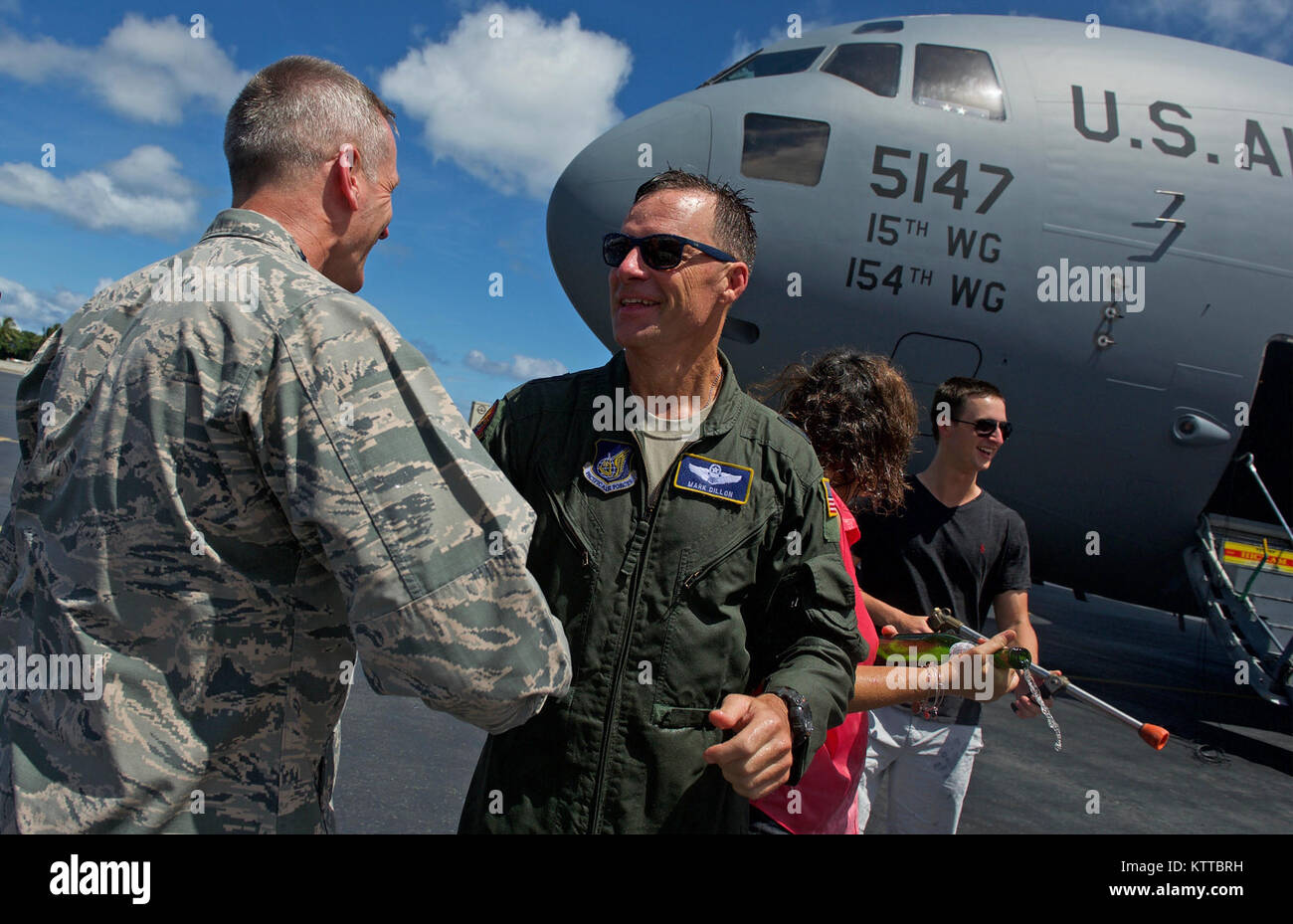U.S. Air Force Maj. Gen. Mark Dillon, Pacific Air Forces vice commander ...