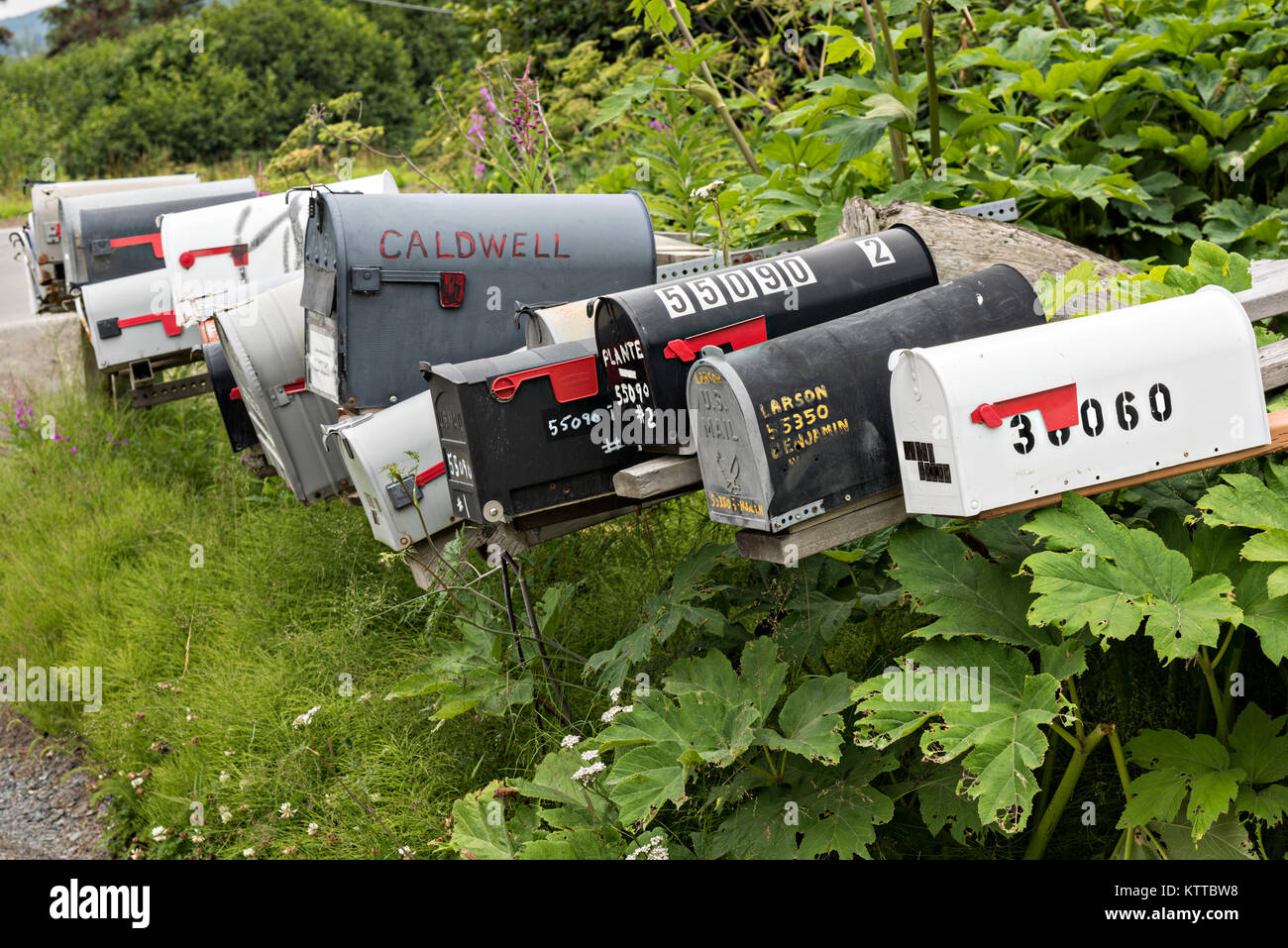 Rural route hi-res stock photography and images - Alamy