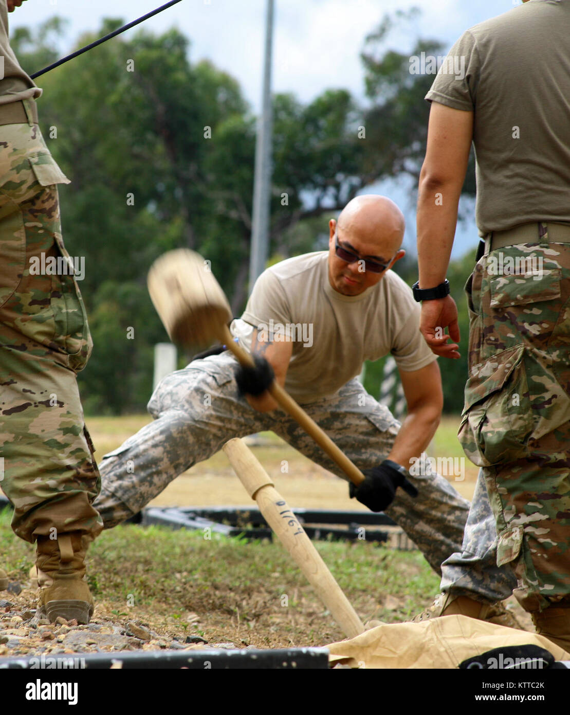Spc. Joseph Decosta, a quartermaster and chemical equipment repairer ...