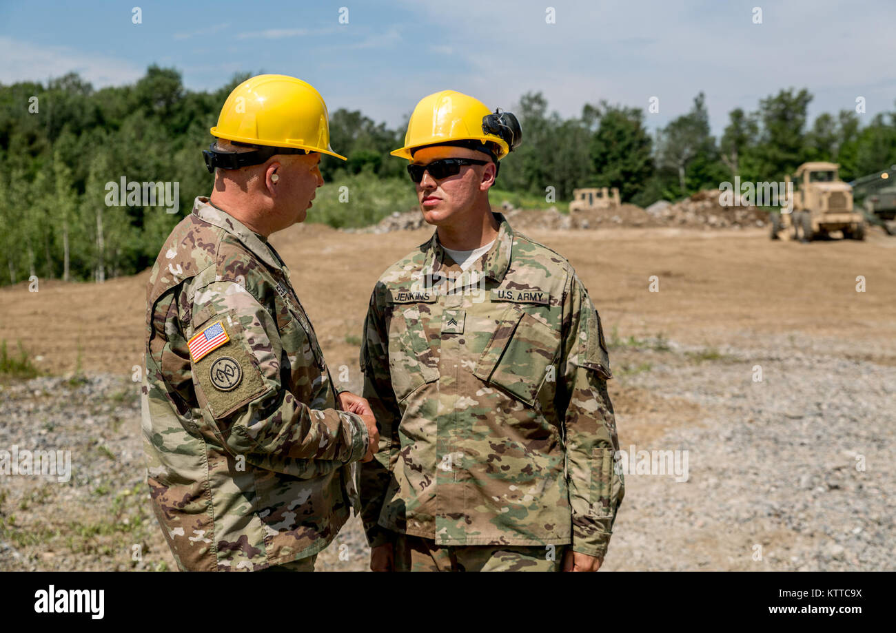 U.S. Army Cpl. Nicholas Jenkins, a horizontal construction engineer ...
