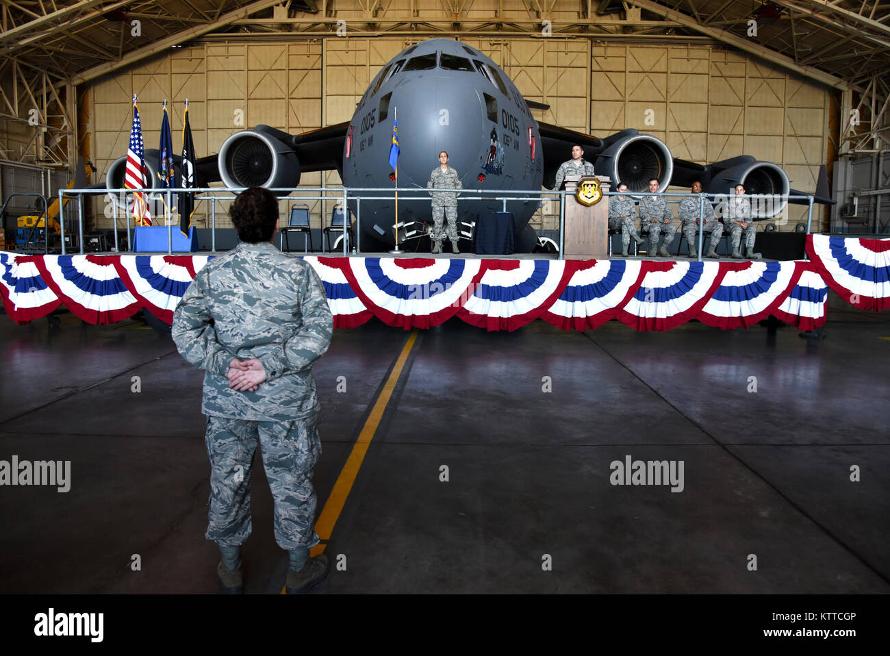 Col. Marlon Crook assumed command of the 105th Mission Support Group ...