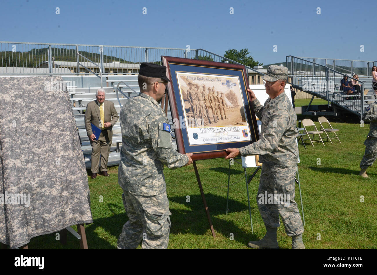 CAMP SMITH, CORTLANDT MANOR, NY- On August 9th, 2017 over 250 Soldiers ...