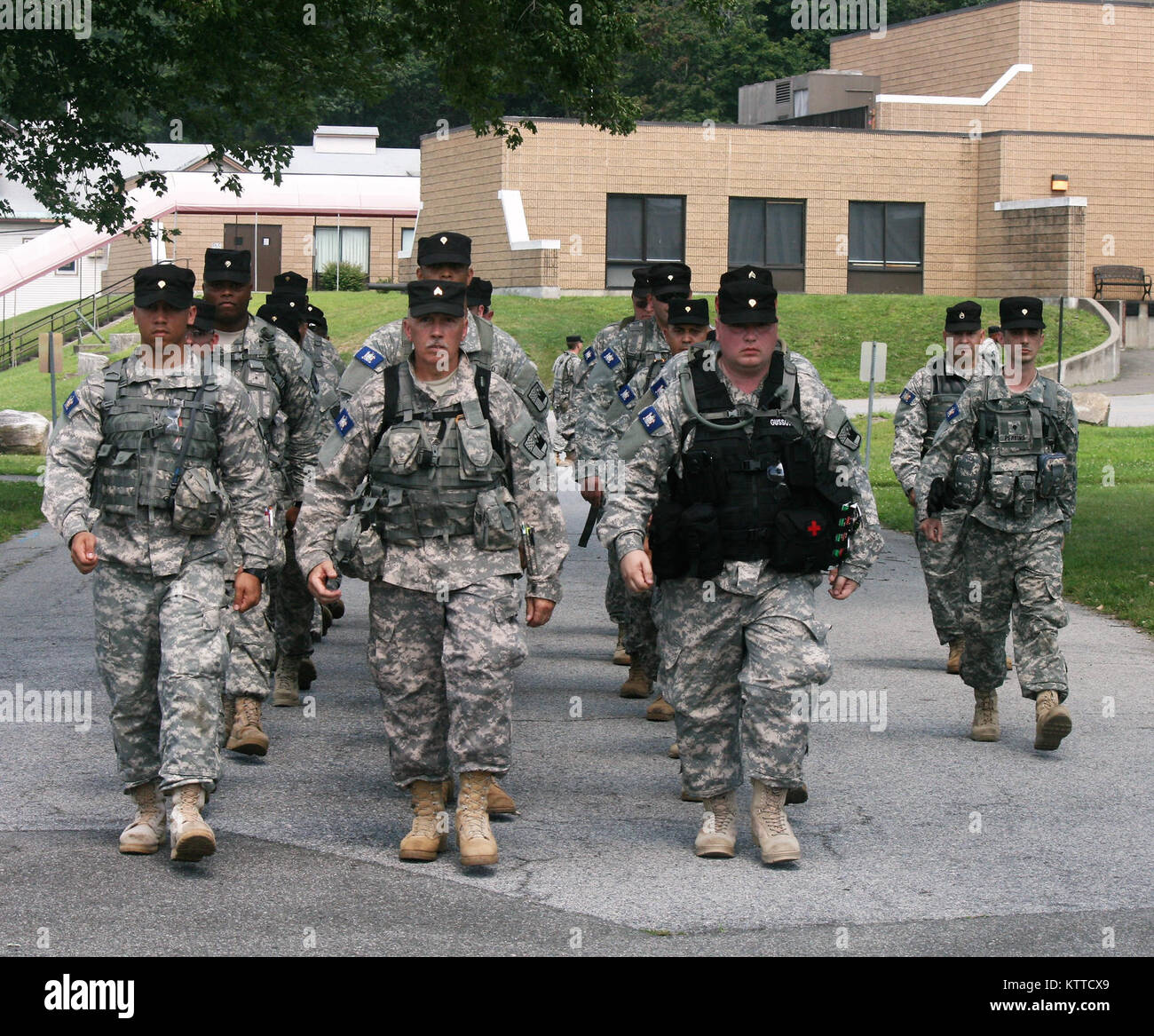 CORTLANDT MANOR, Camp Smith Training Site, NY – The New York Guard, the ...