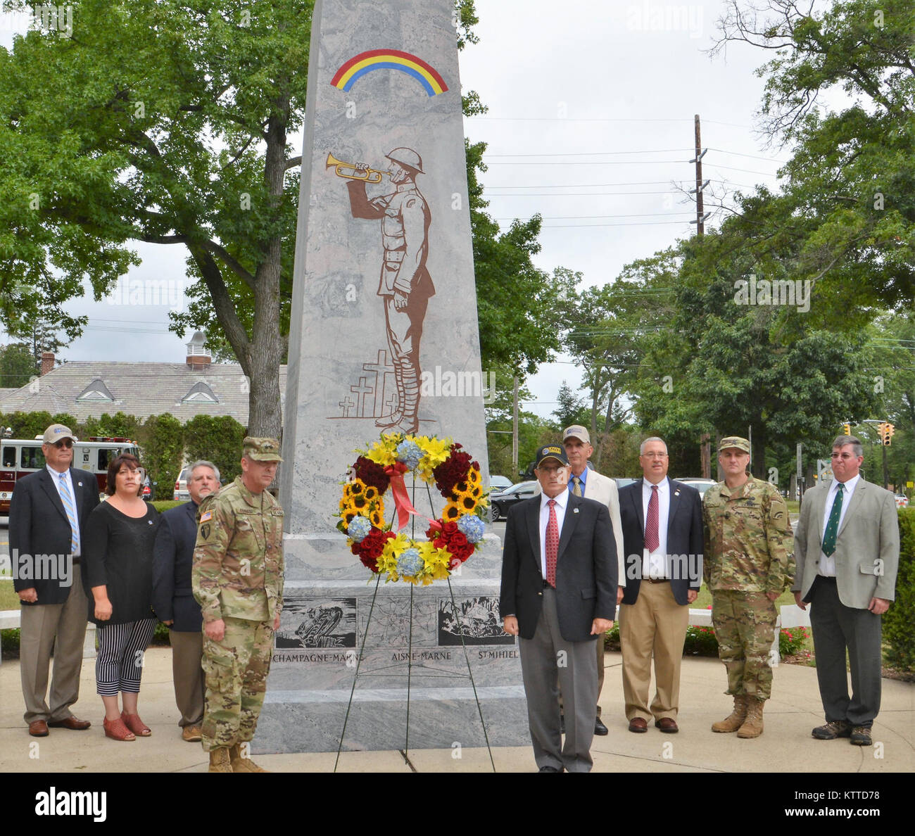 42nd rainbow division hi-res stock photography and images - Alamy