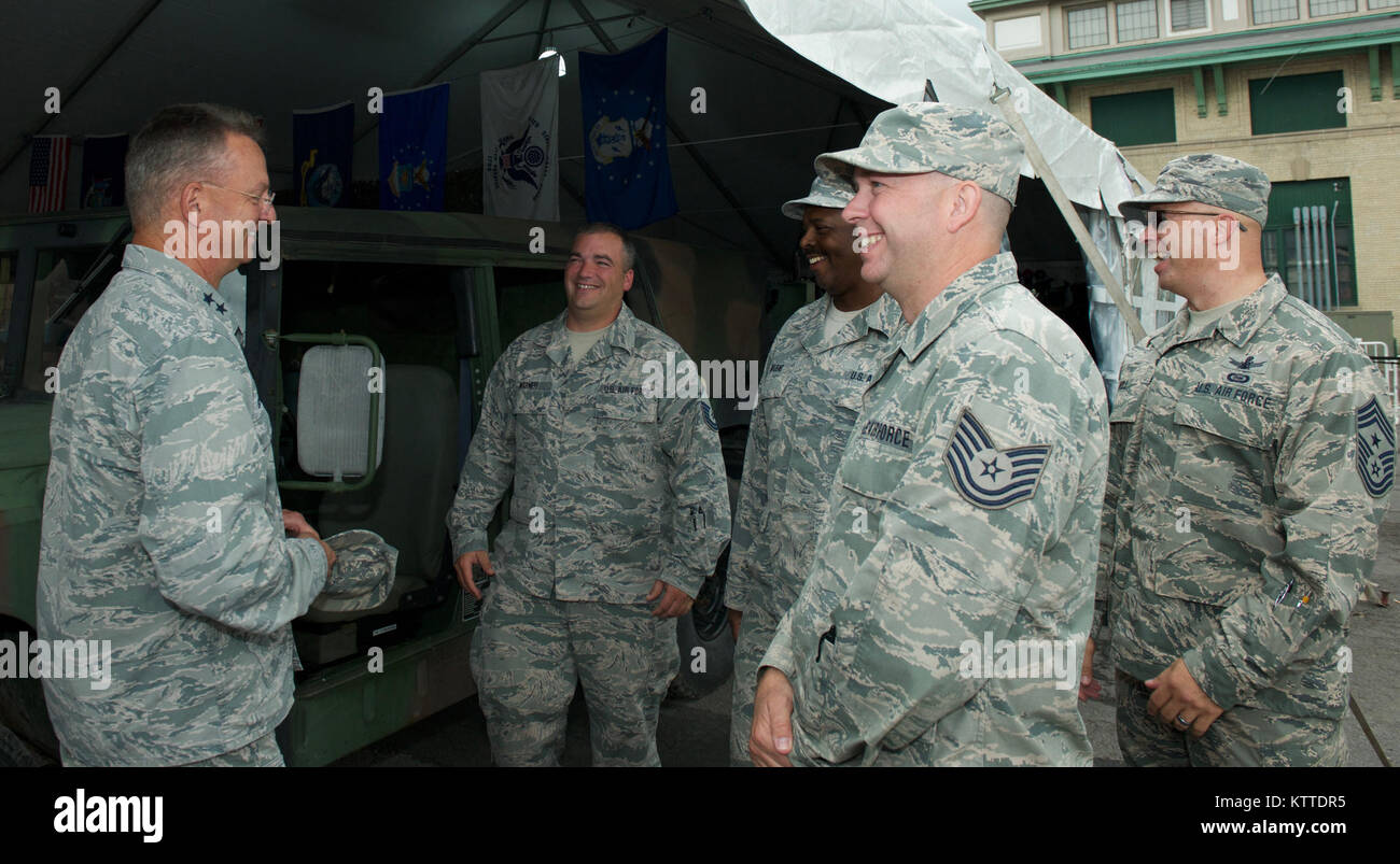 Major General Anthony German, the Adjutant General of New York, talks ...