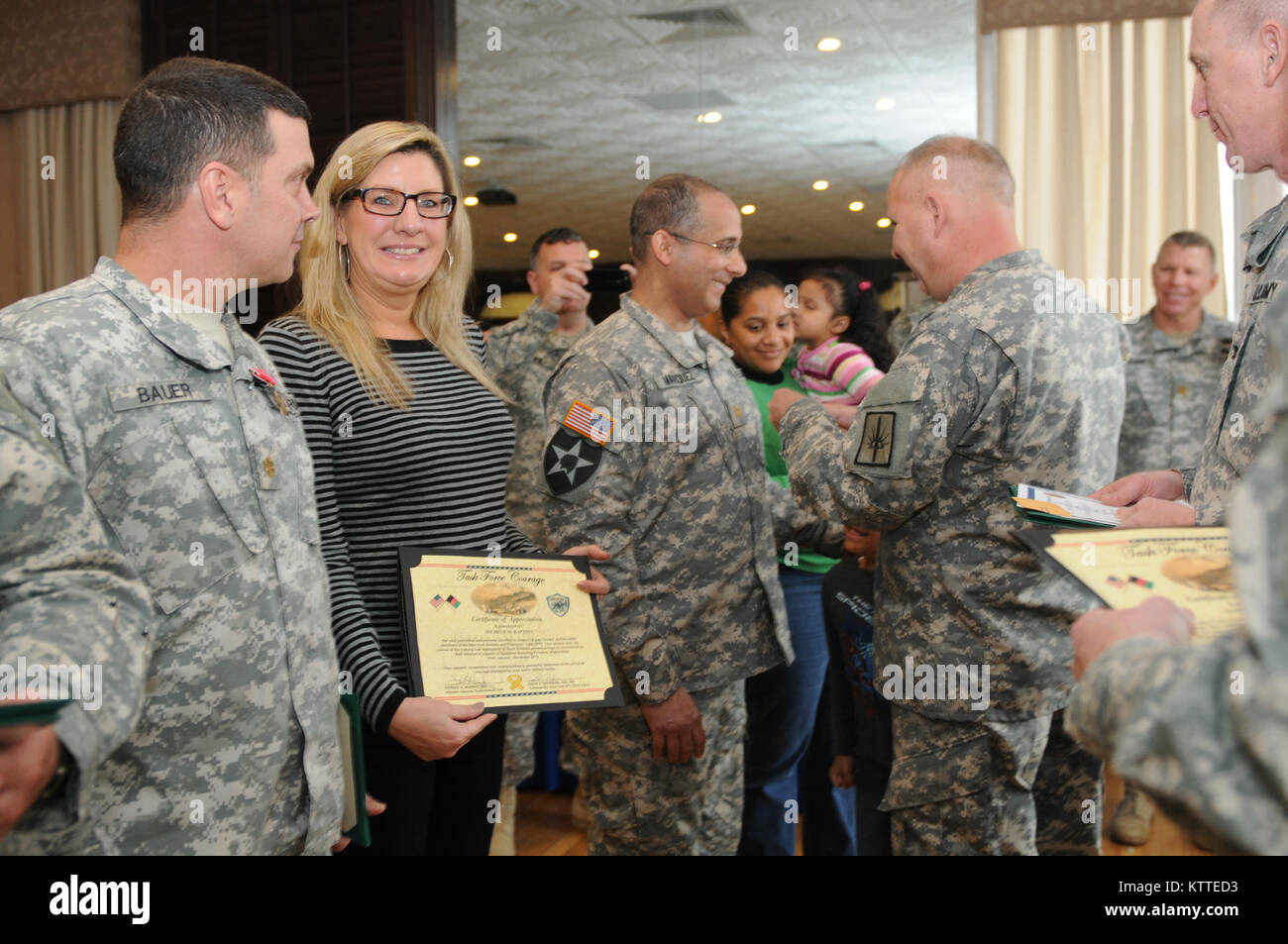 Post-deployment award ceremony, Fort Hamilton Community Club, NY 16 ...