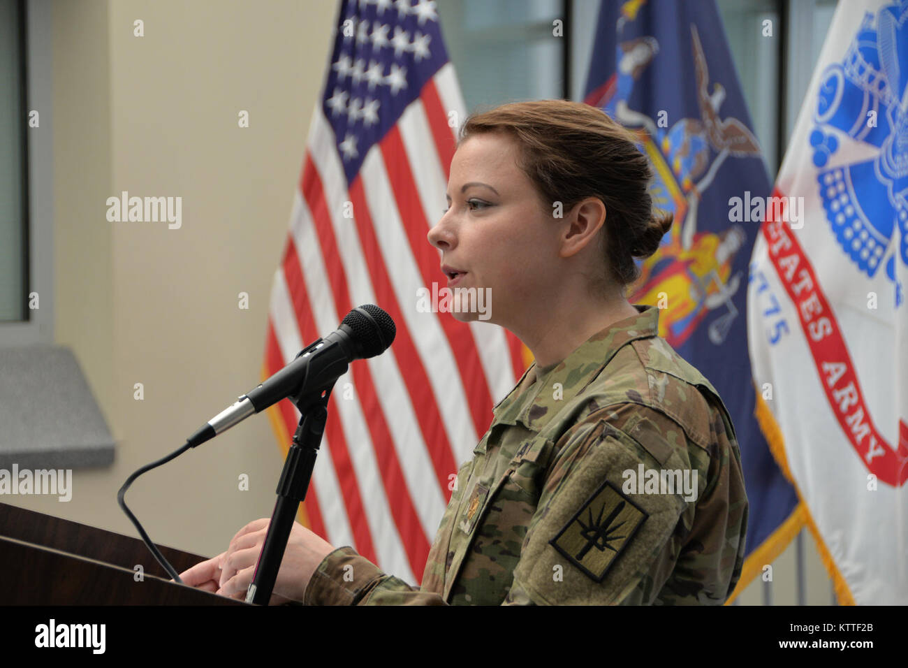 New York Army National Guard Soldier Maj. AshLee Coye, Joint Force ...