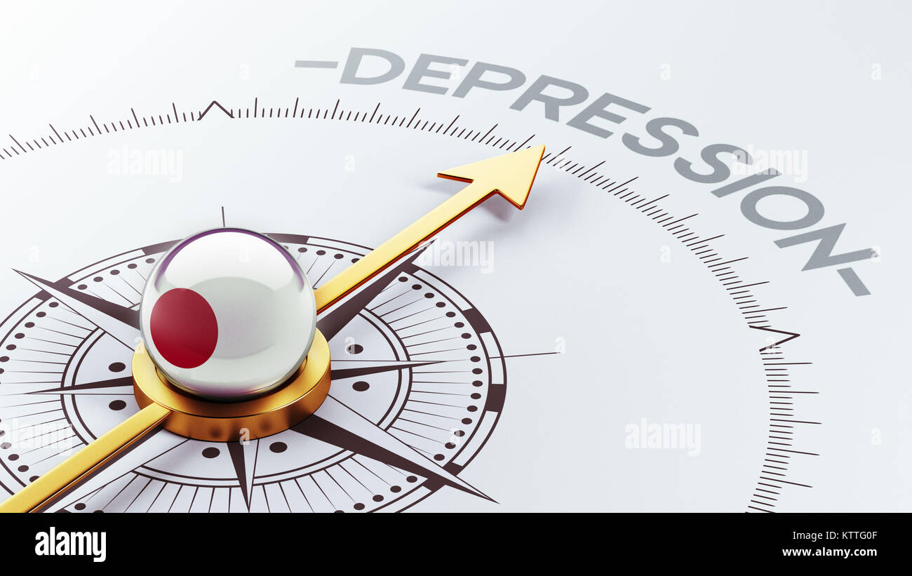 Japan High Resolution Depression Concept Stock Photo - Alamy