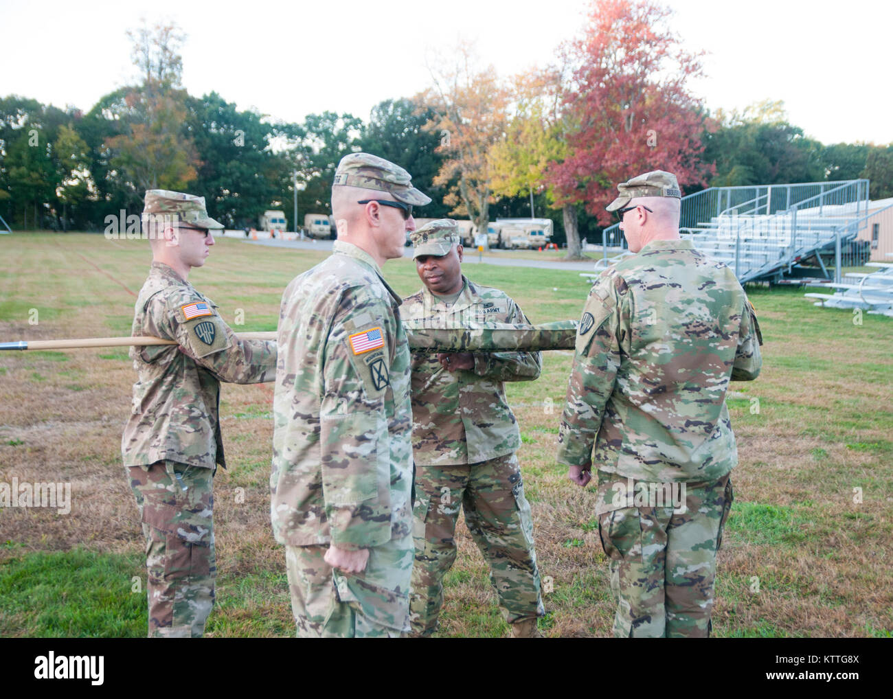 Col. Stephen M. Bousuquet, Commander of the 369th Sustainment Brigade ...