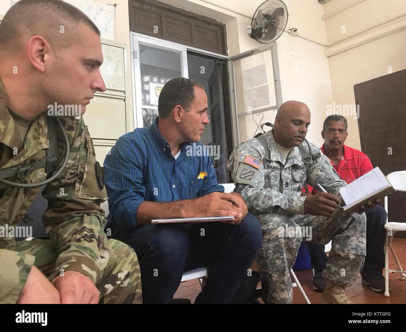 New York Army National Guard 1st Lt. Tyler McIntosh and SFC Karnelall ...