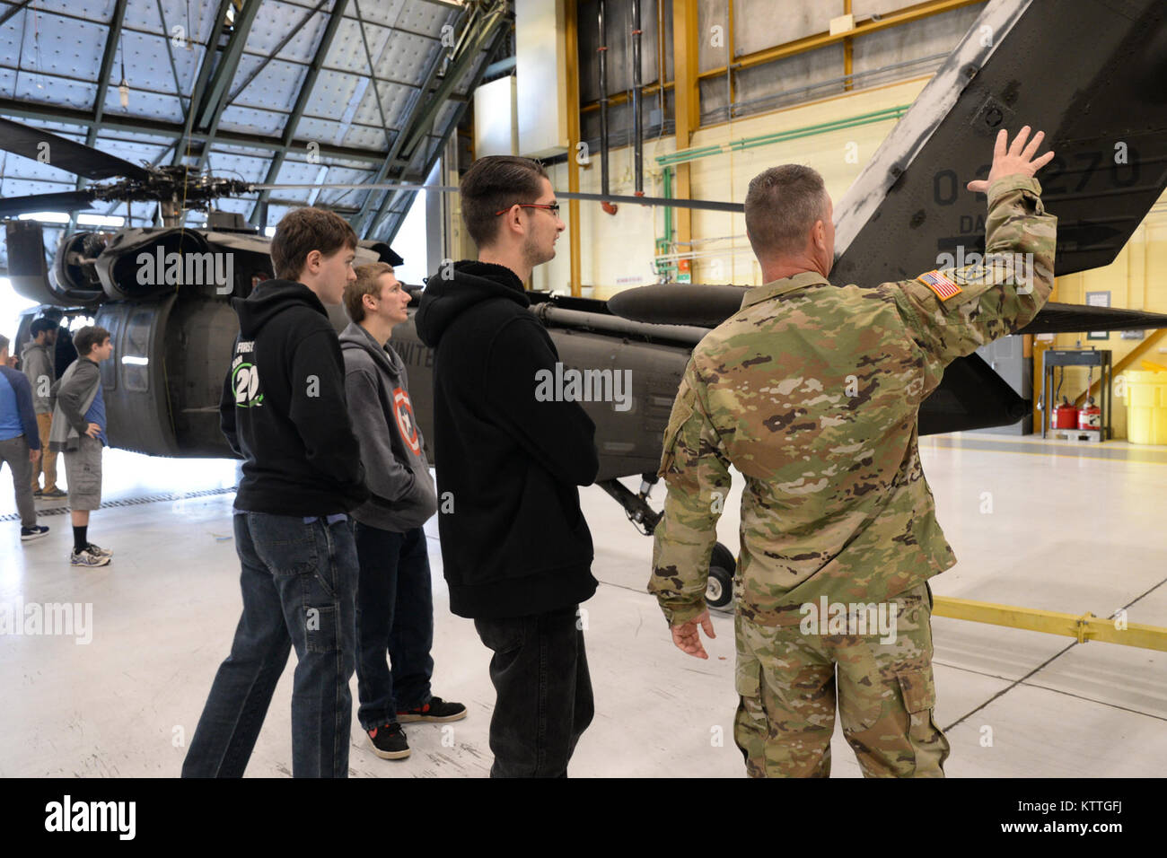 New York Army National Guard, 1st Sgt. Dolan Brammer, the first ...