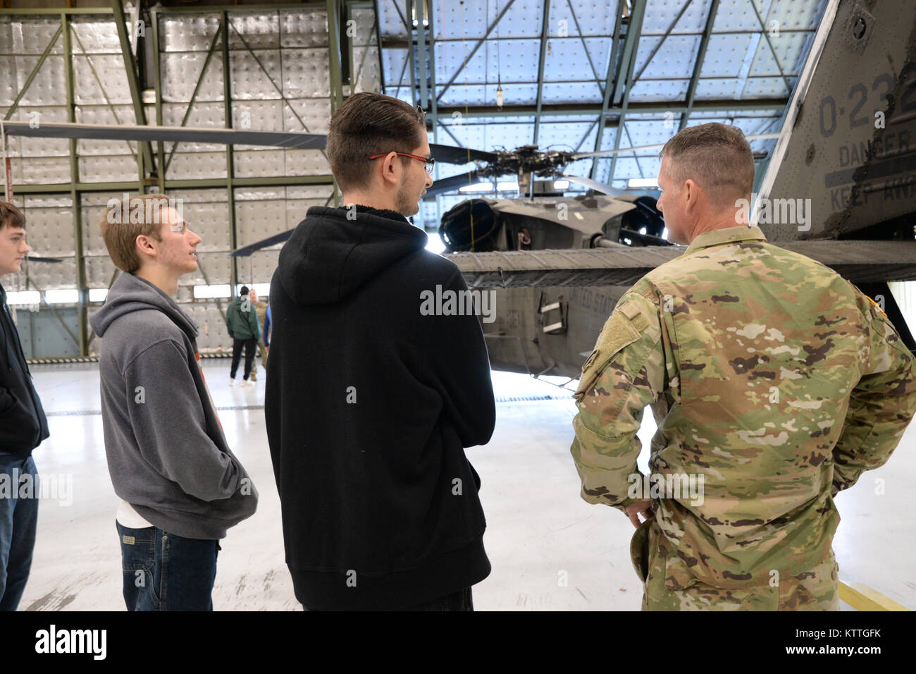 New York Army National Guard, 1st Sgt. Dolan Brammer, the first ...