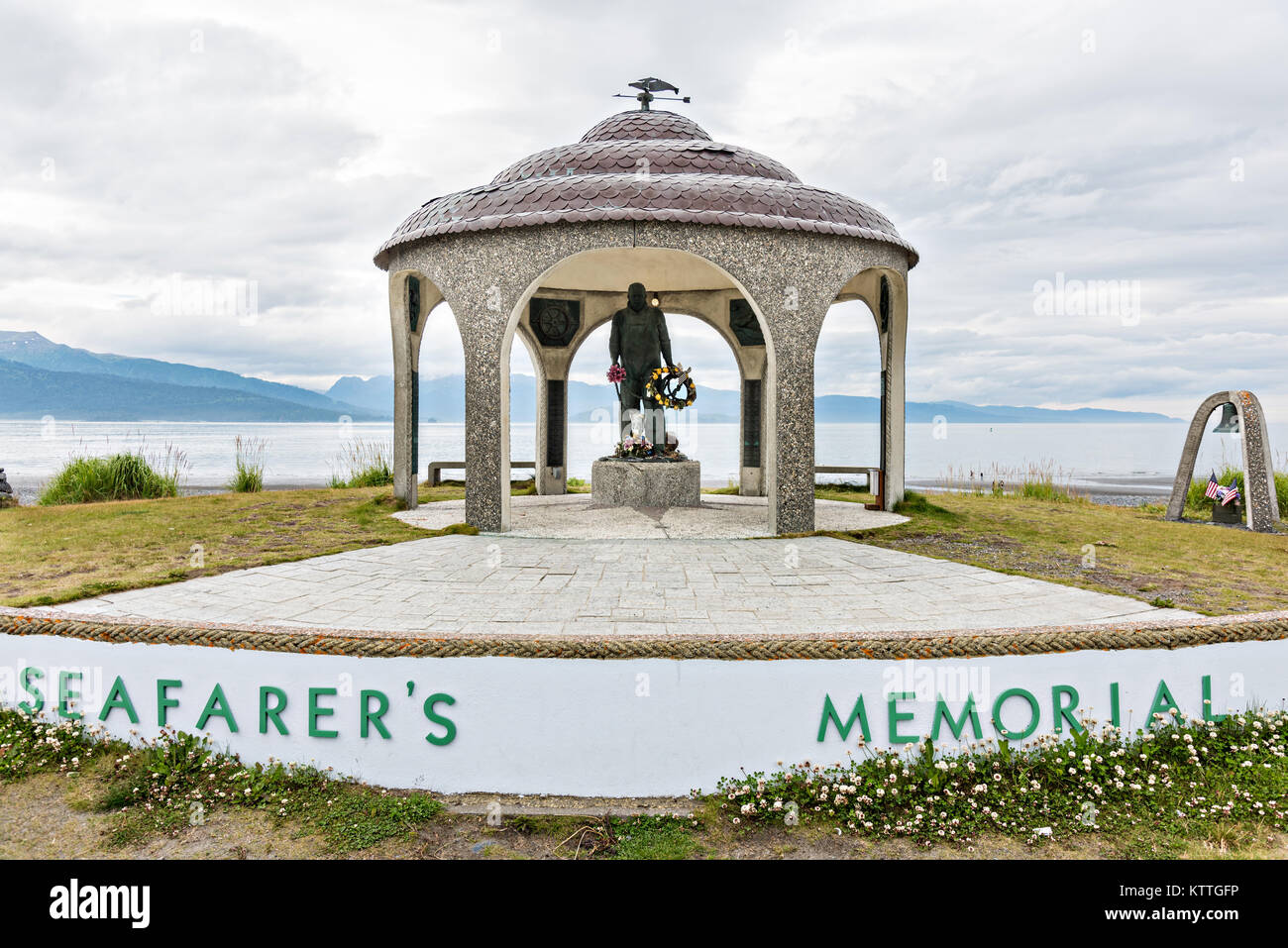 The Seafarers Memorial remembering the lives lost at sea for sailors ...