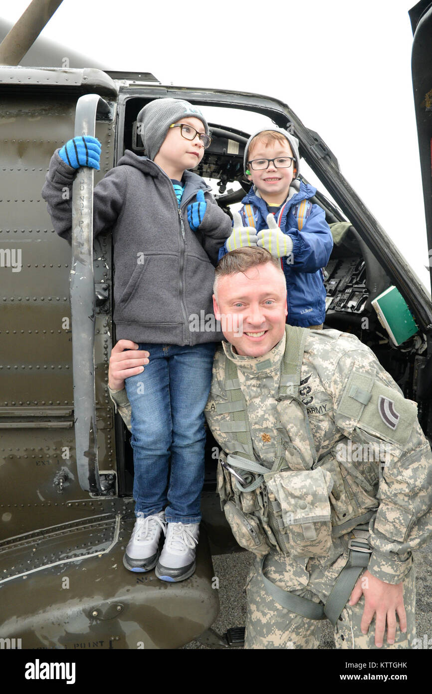 New York Army National Guard, Maj. Michael Audette, and his sons ...