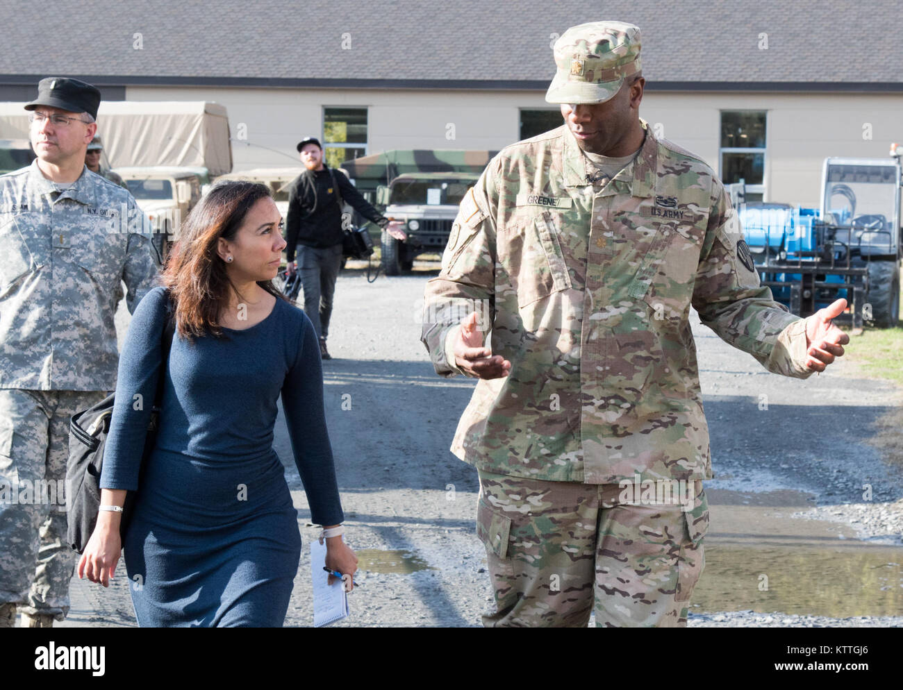 U.S. Army Maj. James Greene, the officer in charge for Task Force ...