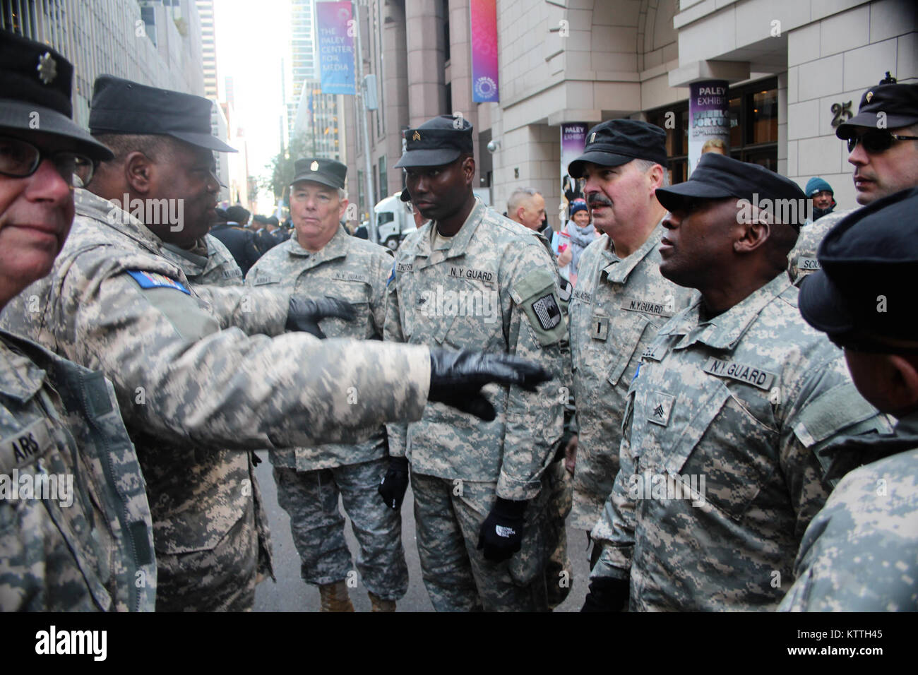 On November 11th, 2017, soldiers from the New York Army National Guard ...