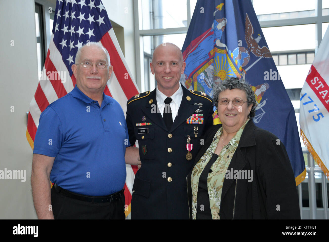 New York Army National Guard Soldier, Sgt. Maj. Kenneth Secor ...
