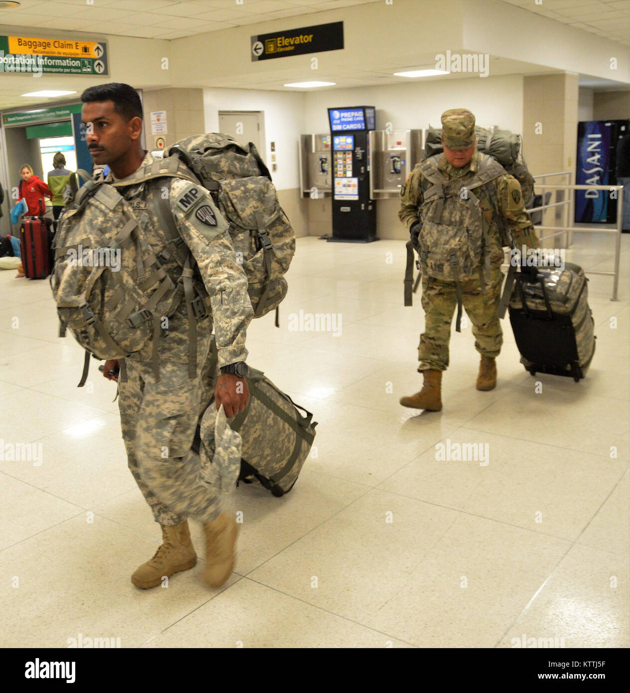JFK Airport, Queens, NY – On December 15th, 2017, over 30 Soldiers from ...