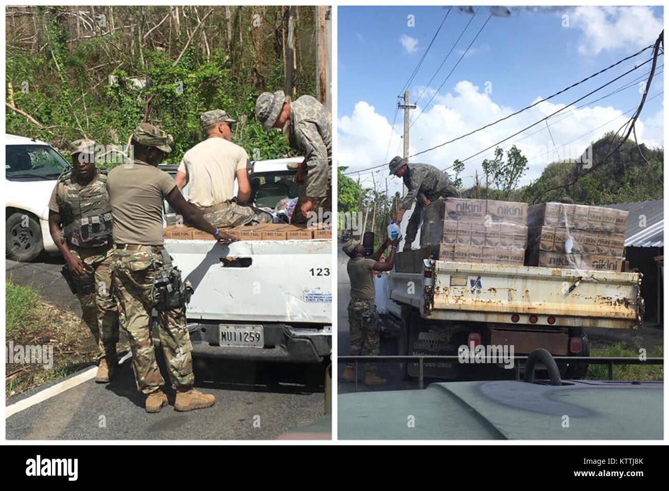 Soldiers of the New York Army National Guard's 442nd Military Police ...
