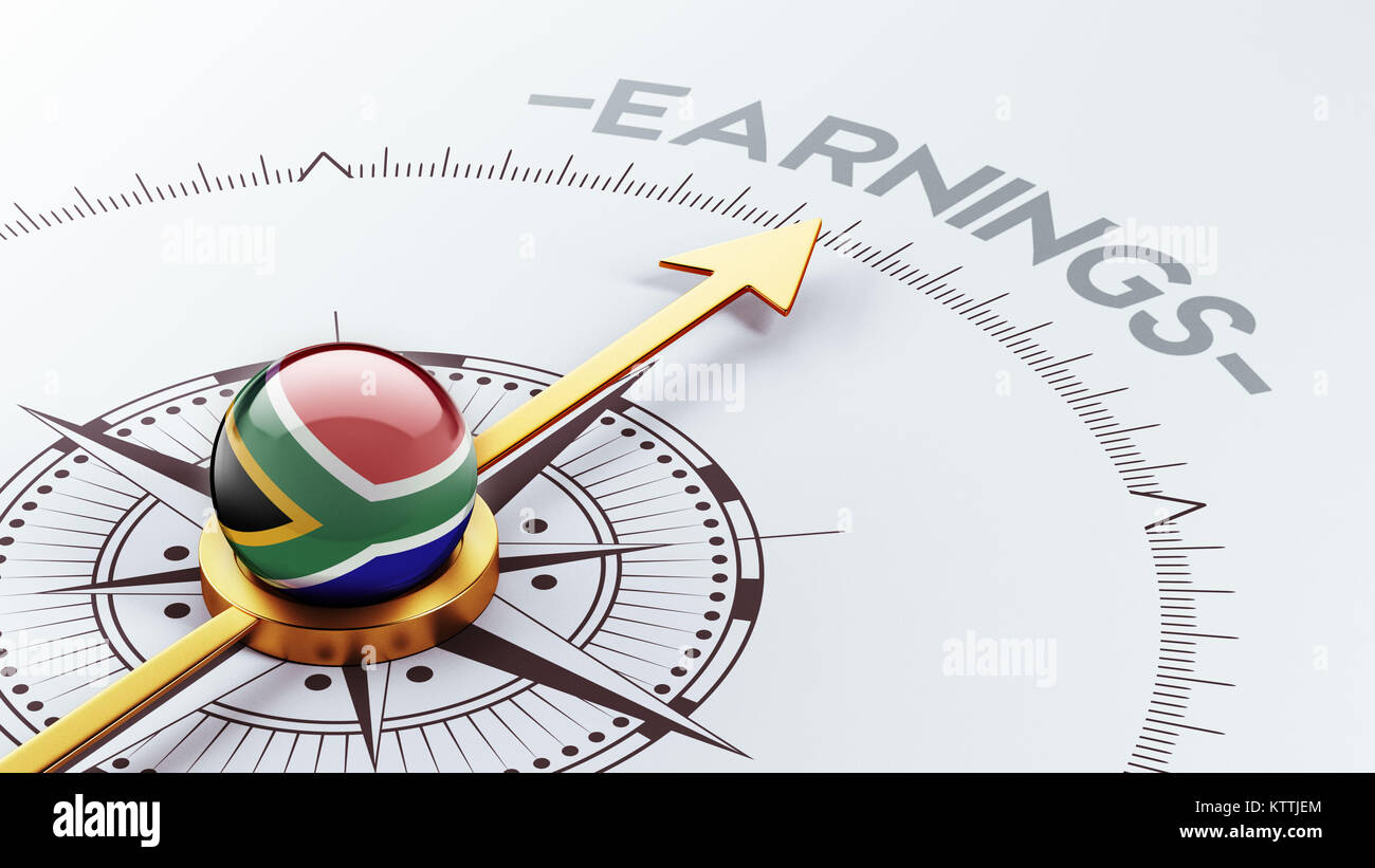 South Africa High Resolution Earnings Concept Stock Photo - Alamy