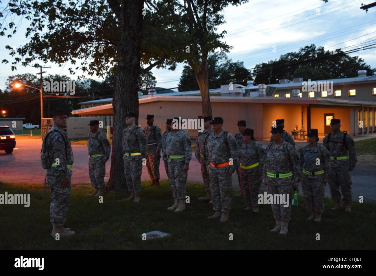 CAMP SMITH TRAINING SITE, CORTLANDT MANOR,NY - About three hundred ...